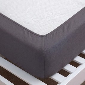 4Home Jersey prostěradlo IDEAL antracit, 140–160 x 200 cm, 140–160 x 200 cm