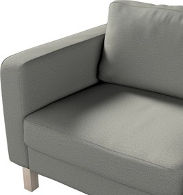 Potah na pohovku IKEA  Karlstad 2-místná, nerozkládací, krátký barva šedá látka pletený vzor