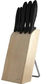 FISKARS Kuchyňské vybavení - Blok s noži, 5 ks, dřevo 1023782