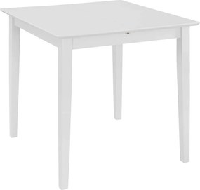 5dílný jídelní set MDF bílý 276396