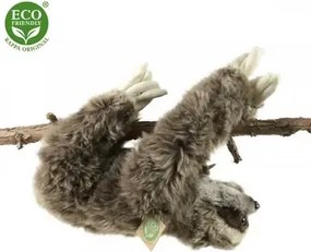 RAPPA Plyšový lenochod 30 cm / ECO-FRIENDLY / od 0 měsíců