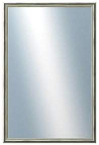 DANTIK - Zarámované zrcadlo - rozměr s rámem cca 40x60 cm z lišty Y-ka černá linka (3125)