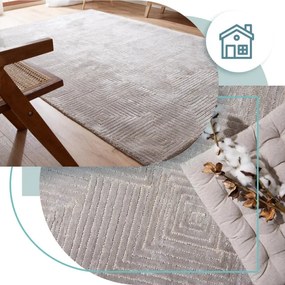 Koberec Barcelona Teal šedý
