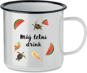 Personalizovaný retro plecháček s letním mixem