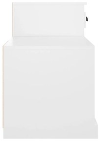 Botník bílý 100 x 42 x 60 cm kompozitní dřevo - Default Title
