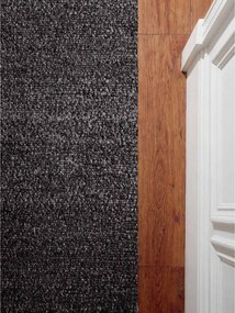 Tmavě šedý ručně tkaný běhoun z materiálu bouclé 80x200 cm Notting Hill Portobello – Ted Baker
