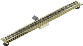 Mexen Flat M33 lineární odtok 90 cm, zlatý - 1533090-15