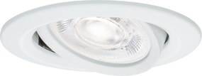 P 92420 LED vestavné svítidlo Nova Plus GU10 Flat IP65 93mm 4,9W 230V stmívatelné 4000K bílá mat - PAULMANN