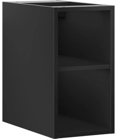 Mexen Box-A otevřená skříňka s policí 25 cm, černý mat - 91AX2-0250-470-0-71