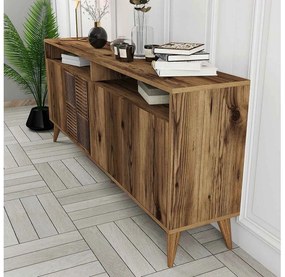 Designová komoda Cadelaria 180 cm ořech