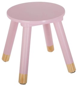 Růžová dětská stolička STOOL PINK