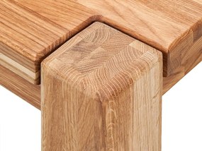 Rustikální dubový stůl 80x120 cm Falun olej intenzivní