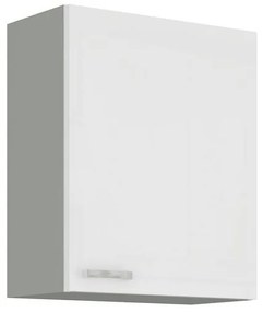 Horní kuchyňská skříňka Bianka 60G-72, 60 cm, bílý lesk