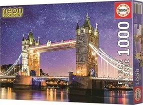 EDUCA Svítící puzzle Tower Bridge - Londýn / 1000 dílků / od 14 let