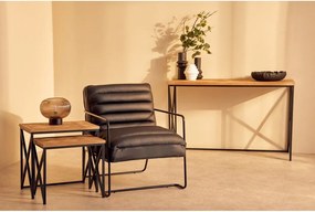 Odkládací stolky v sadě 2 ks z jedlového dřeva 38x51 cm Kickford – Premier Housewares