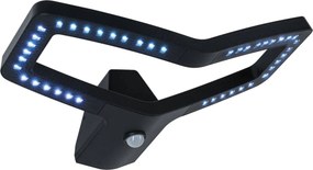 P 94793 LED venkovní nástěnné svítidlo Smart Home Zigbee 3.0 Alara pohybové čidlo IP44 hranaté 375x270mm RGBW+ 10W 230V antracit kov - PAULMANN