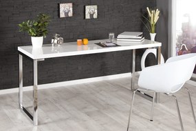 Psací stůl Lapon, 160 cm, bílá