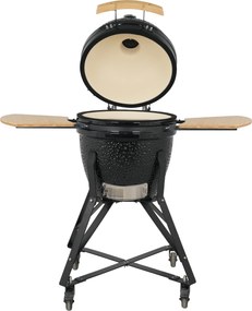 Keramický Kamado BBQ gril BestBerg BBGK-46B / Ø 38,3 cm / černá
