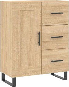Skříň highboard dub sonoma 69,5 x 34 x 180 cm kompozitní dřevo 3196038
