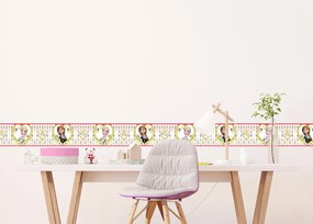 Dětská samolepící bordura na zeď Ledové Království , Disney | 5 m x 13.8 cm | DWBD8063