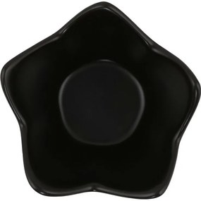Sada 6 keramických misek Lotus 11,8 cm, černá