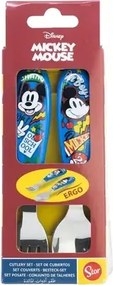 STOR Dětský příbor Mickey Mouse / Dětský příbor / 2 ks / nerezová ocel