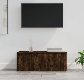 vidaXL TV skříňka 80 x 34 x 30 cm kompozitní dřevo [801867] Barva: kouřový dub