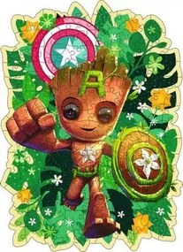 Ravensburger Dřevěné puzzle: Groot / 150 dílků / od 10 let