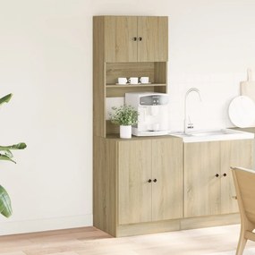 Kuchyňská skříňka dub sonoma 60 x 50 x 180 cm kompozitní dřevo 3276639