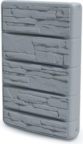 Sud na dešťovou vodu Stone Will 400 l světle šedý