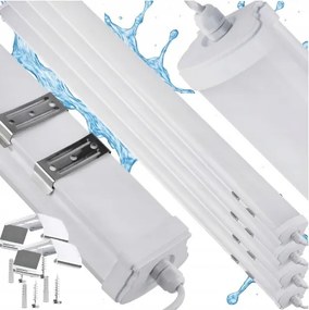 4x LED stropní svítidlo 70W 150cm 7000lm 230v