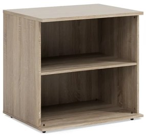 Nízká skříň Impress (pro niku) 80,4 x 60 x 76 cm, dub sonoma