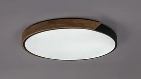 Rabalux 71418 - LED Stropní sv MAPLE2 42W/230V 3000/4000/6500K černá/dub pr.61cm
