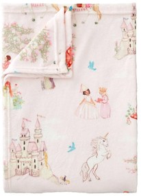 Růžová dětská deka z mikroplyše 150x200 cm Fairytale – Belle &amp; Boo