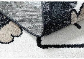 Dywany Luszczow Dětský kusový koberec FUN Hop, zvířata černý Rozměr koberce: 120 x 170 cm
