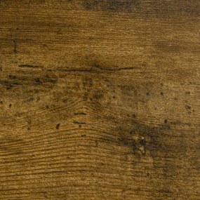 HOMCOM Kuchyňský vozík Servírovací vozík s pracovní deskou a 2 úložnými koši, otočná kolečka o 360°, rustikálně hnědý, 40x30x62 cm | Aosom.de