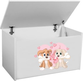 ADRK Furniture Truhla na hračky DARIA TB-Dar-DOG-O010
