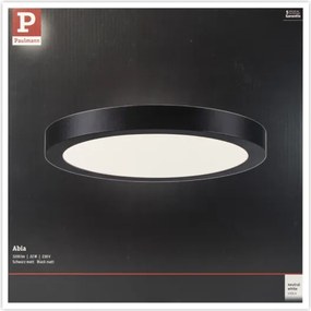 Paulmann 71025 - LED/22W Stropní svítidlo ABIA 230V černá
