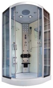BPS-koupelny Hydromasážní box HYD-R71W 90, 90x90 bez sauny