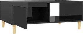 vidaXL Konferenční stolek 90 x 60 x 35 cm dřevotříska [806000] Barva: Černá