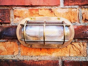 Mosazné venkovní industriální světlo Bulkhead 44 IP64