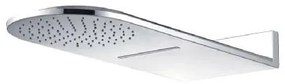 Mereo Sprchový program - Hlavová sprcha 600x251 mm, s vodopádem, nerezová ocel CB496