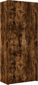 Skříň highboard kouřový dub 80 x 42,5 x 185 cm kompozitní dřevo 3281438