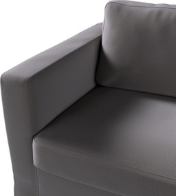 Potah na pohovku IKEA  Karlstad 3-místná, nerozkládací, dlouhý barva hnědá látka sametová