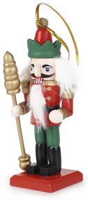 Závěsná vánoční dekorace NUTCRACKER louskáček 867922 (3 ks)