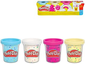 HASBRO PLAY-DOH Modelína kreativní sada 4 kelímky s konfetami 340g 14g1736