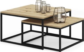 ADRK Furniture Konferenční stolek 2v1 KAMA CT-KAM-B-A