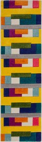 Flair Rugs, Běhoun Spectrum Mambo Multi, 66x230, vícebarevná, chodba / předsíň