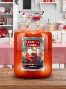 Country Candle Vonná Svíčka Vin Brulé, 652 g