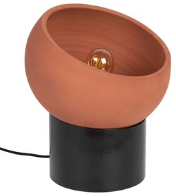 OnaDnes -20% Oranžová terakotová stolní lampa DUTCHBONE ZAHRA S